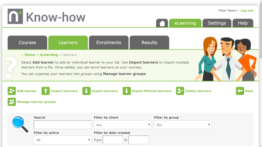 How to add individual learners – Nimble Elearning