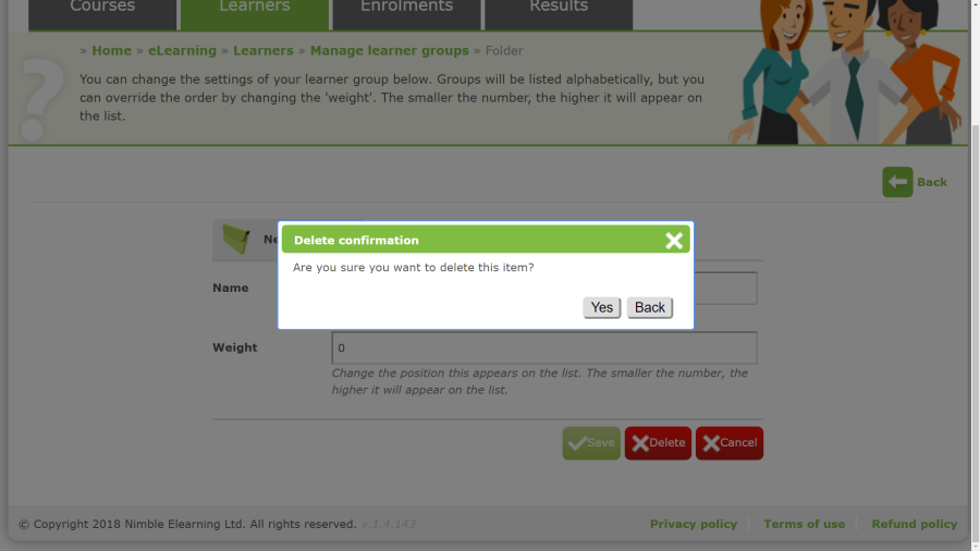 How to use groups – Nimble Elearning