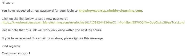 How to reset your password by using 'Forgotten your Password' option as ...