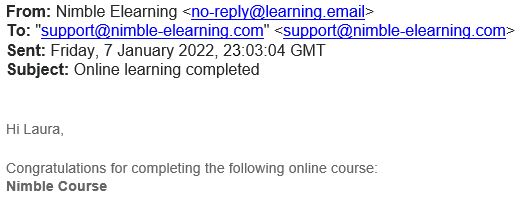 How to set up and send automatic email reminders to learners for their ...