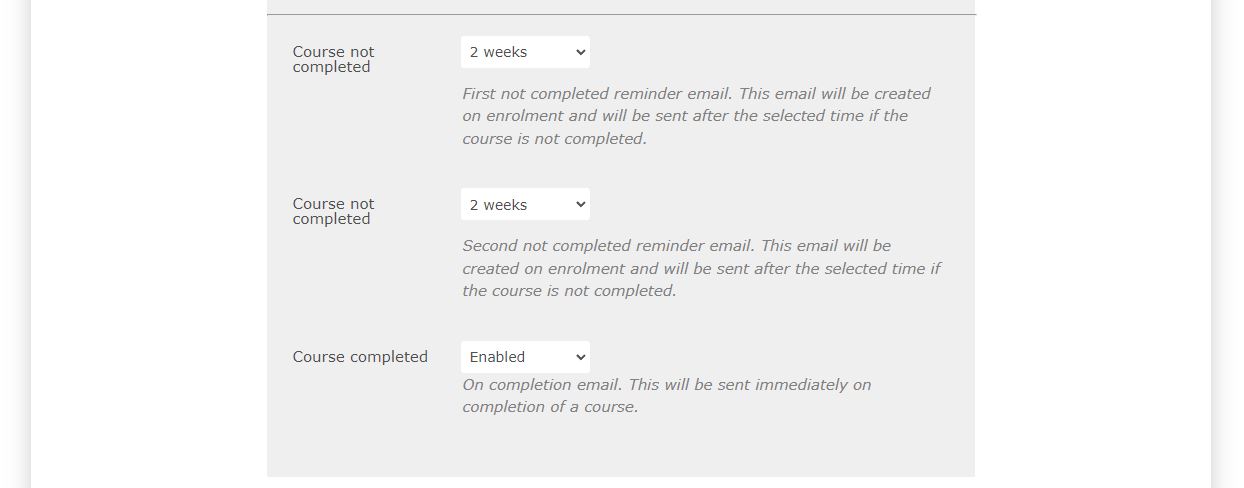 How to set up and send automatic email reminders to learners for their ...